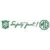 ‘Safety Fast!’ slogan Sticker – MG Car Club Shop