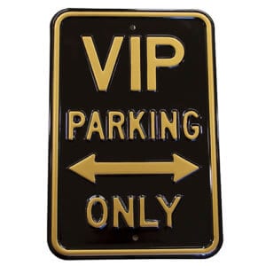 VIP Parking Only Sign – MG Car Club Shop