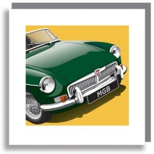 MGB Roadster Card – MG Car Club Shop
