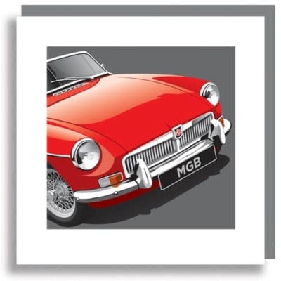 MGB Roadster Card – MG Car Club Shop